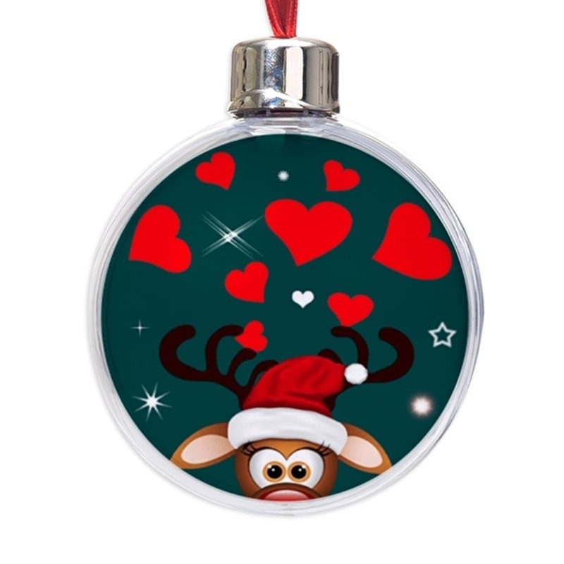 Glob de Brad personalizat cu o poză, Ren